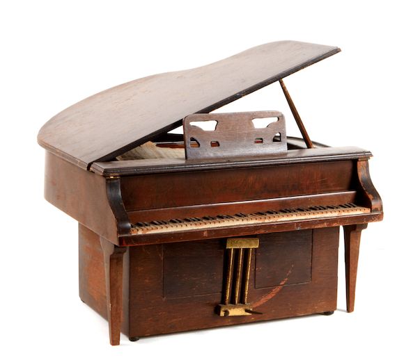 Bonhams : An Art Deco radio in the form of a grand piano