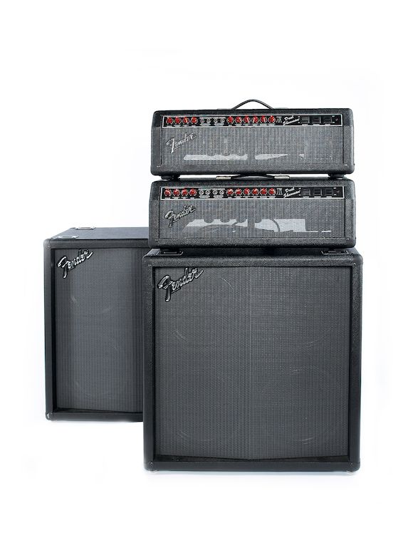 Bonhams : A pair of 1987 Fender Dual Showman with matching Fender ...
