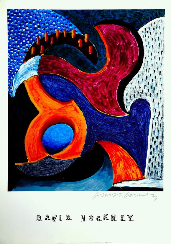 Bonhams : David Hockney (British, born 1937); Look at Hockney; Pop Art ...