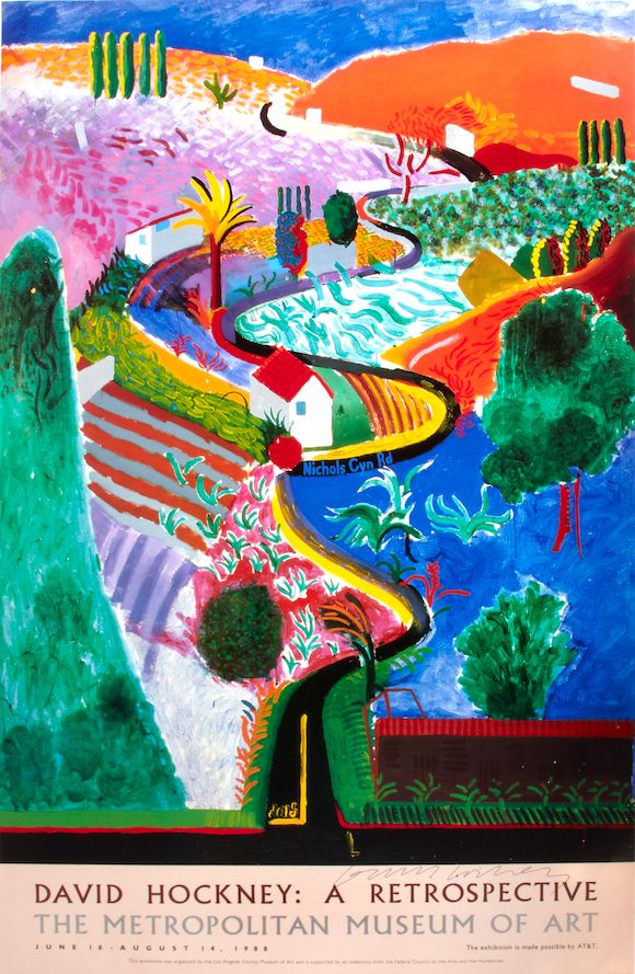 Bonhams : David Hockney (British, born 1937); David Hockney A ...
