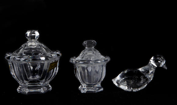 Bonhams A Group Of Baccarat Glassware