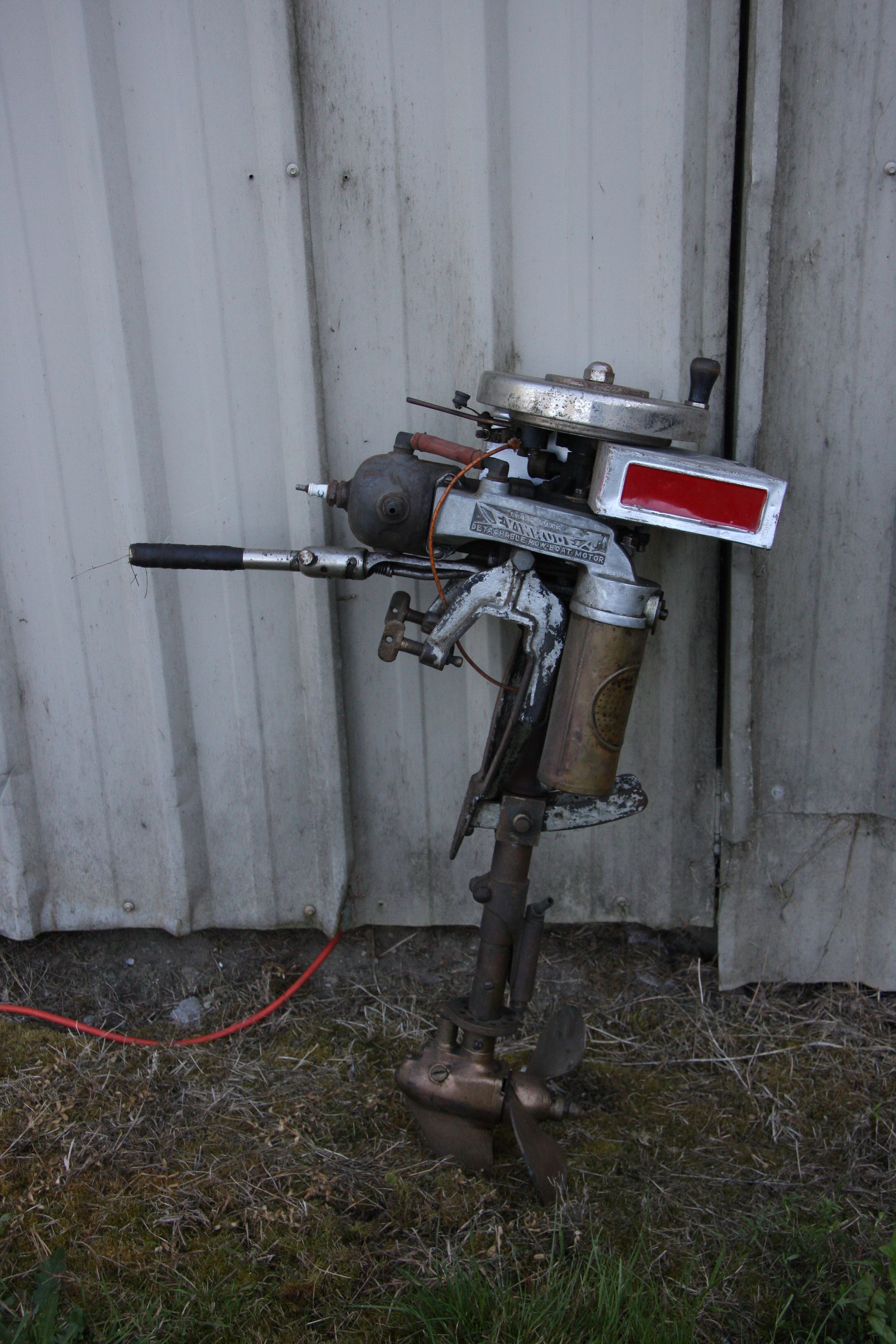 Bonhams Cars : An early Evinrude outboard marine engine, circa 1915,