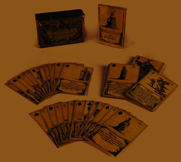 Bonhams : 18th century playing cards.