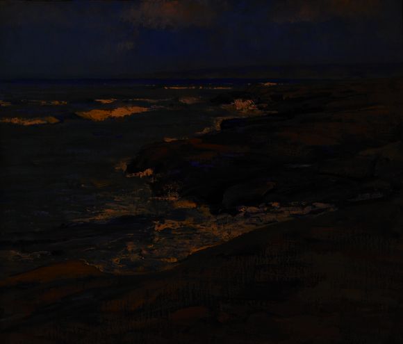 Bonhams : Alson Skinner Clark (1876-1949) Laguna beach, 1924 18 1/2 x ...
