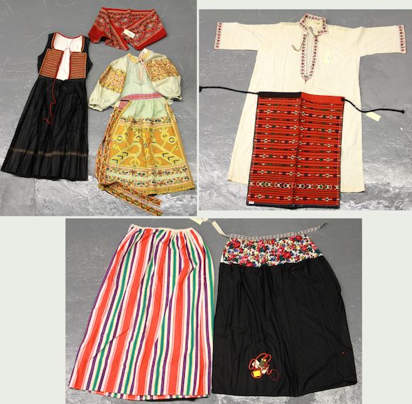 Bonhams : A group of women's clothing and costumes