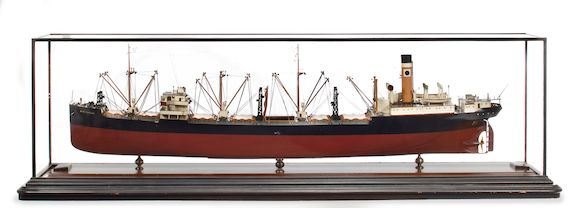 Bonhams : A builders' model of the single screw steam collier ...