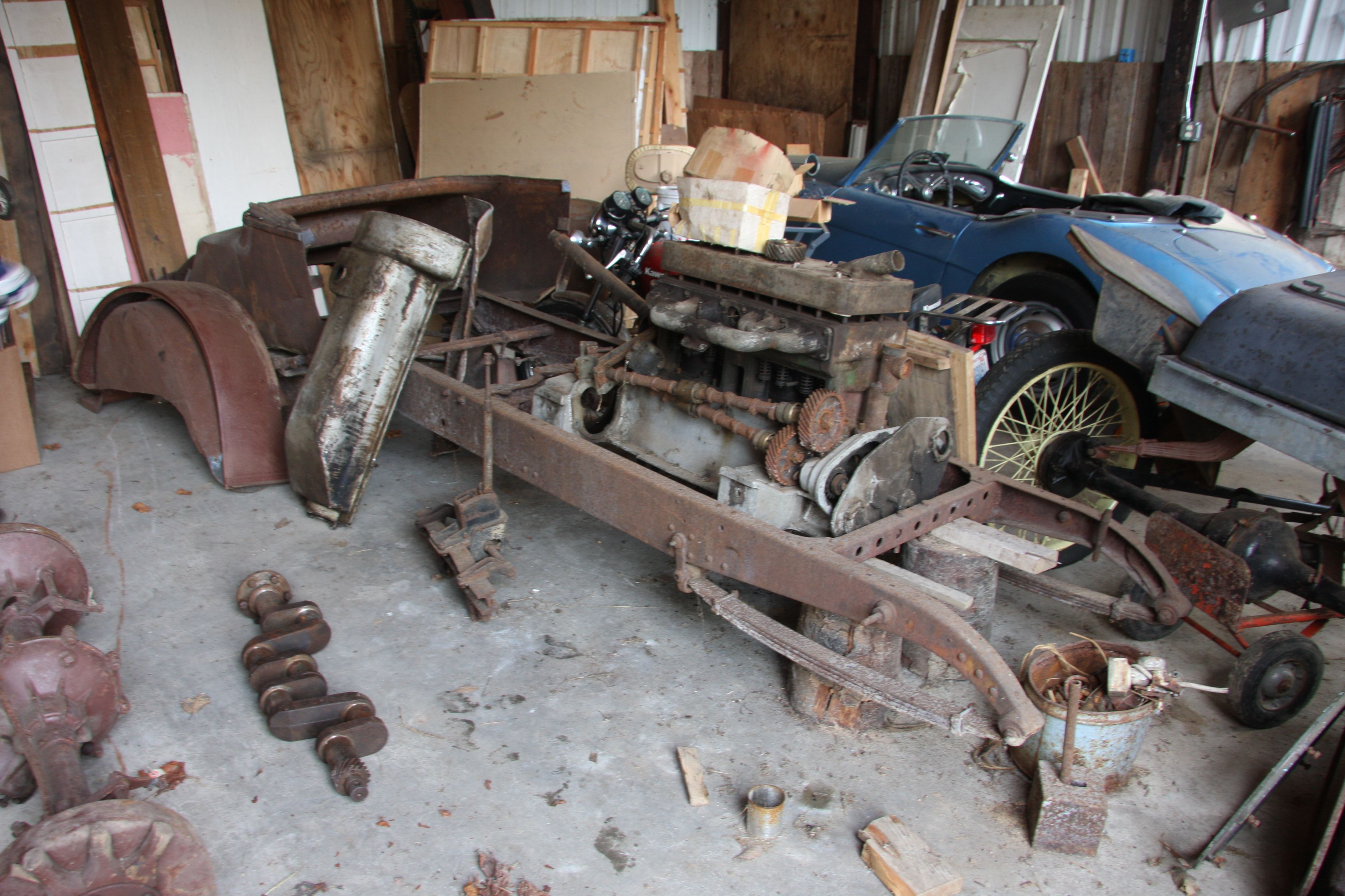 Bonhams Cars : c.1922 Stutz KLDH Roadster Restoration Project
