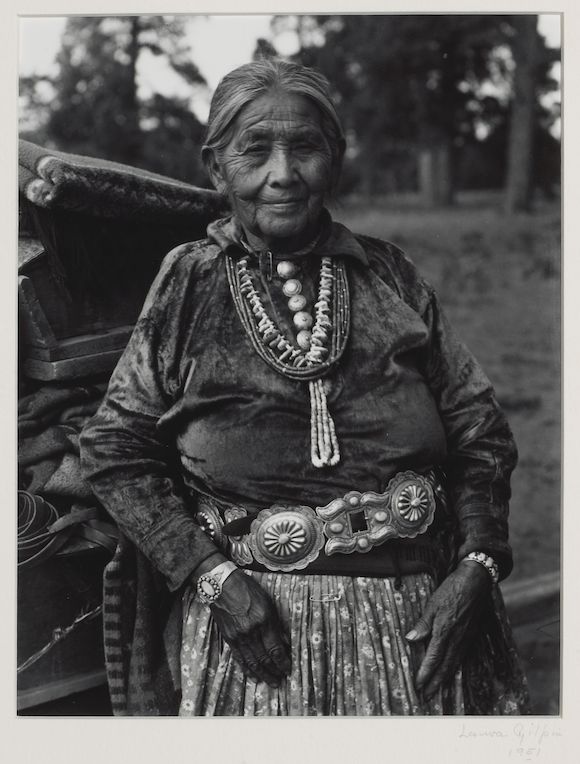 Bonhams : Laura Gilpin (American, 1891-1979); Navaho Grandmother;