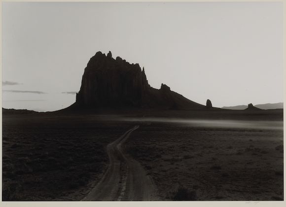 Bonhams : William Clift (American, born 1944); Road, Shiprock, New Mexico;