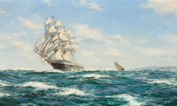 Bonhams : Henry Scott (British, 1911-2005) "Cutty Sark" - homeward ...