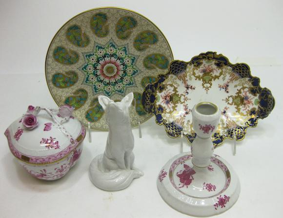 Bonhams An Assembled Grouping Of Porcelain