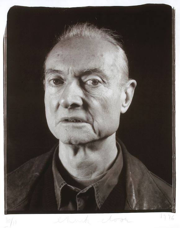 Bonhams : Chuck Close (American, born 1940); Roy II;