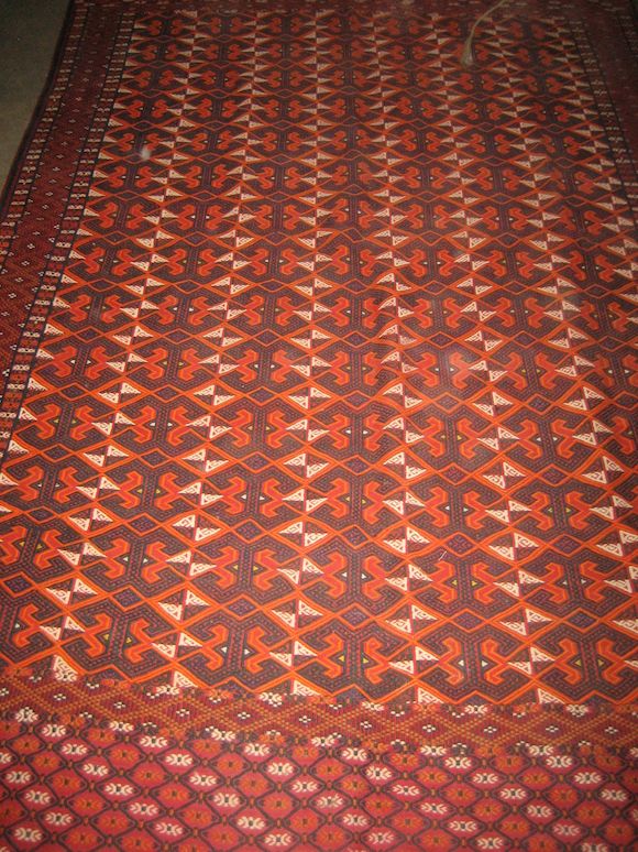 Bonhams : Two Moroccan kilims and two Turkish kilims