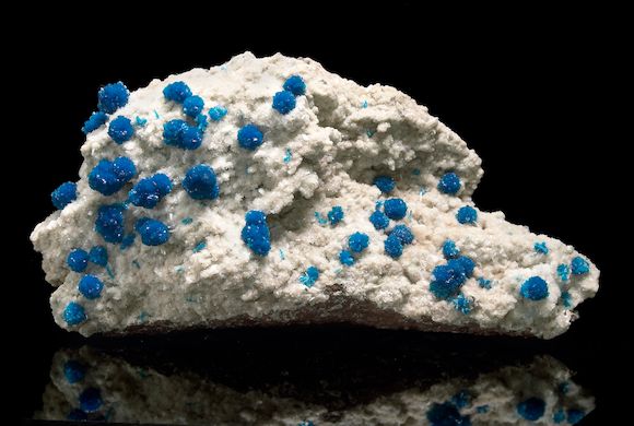 Bonhams : Very Large Cavansite on Matrix