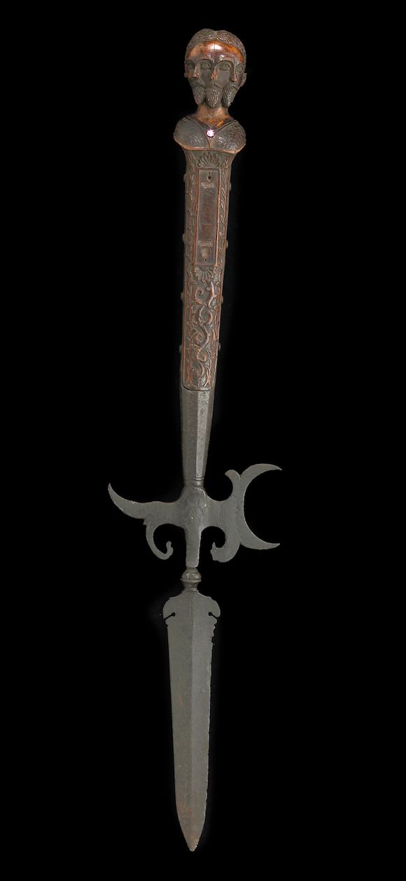 Bonhams : An Italian halberd with unusual Spanish Colonial haft