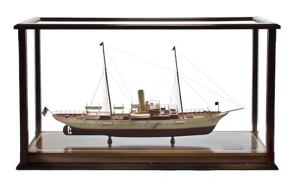 Bonhams : A model of the steam yacht North Star 50-1/4 x 15-1/4 x 58-1/ ...