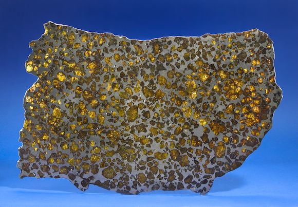 Bonhams : Fukang Polished and Etched Slice – An Unparalleled Space Gem ...