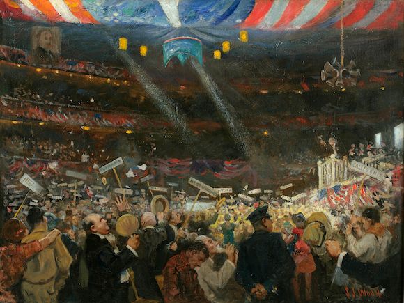 Bonhams : Samuel Johnson Woolf (American, 1880-1948) The Voice of the ...