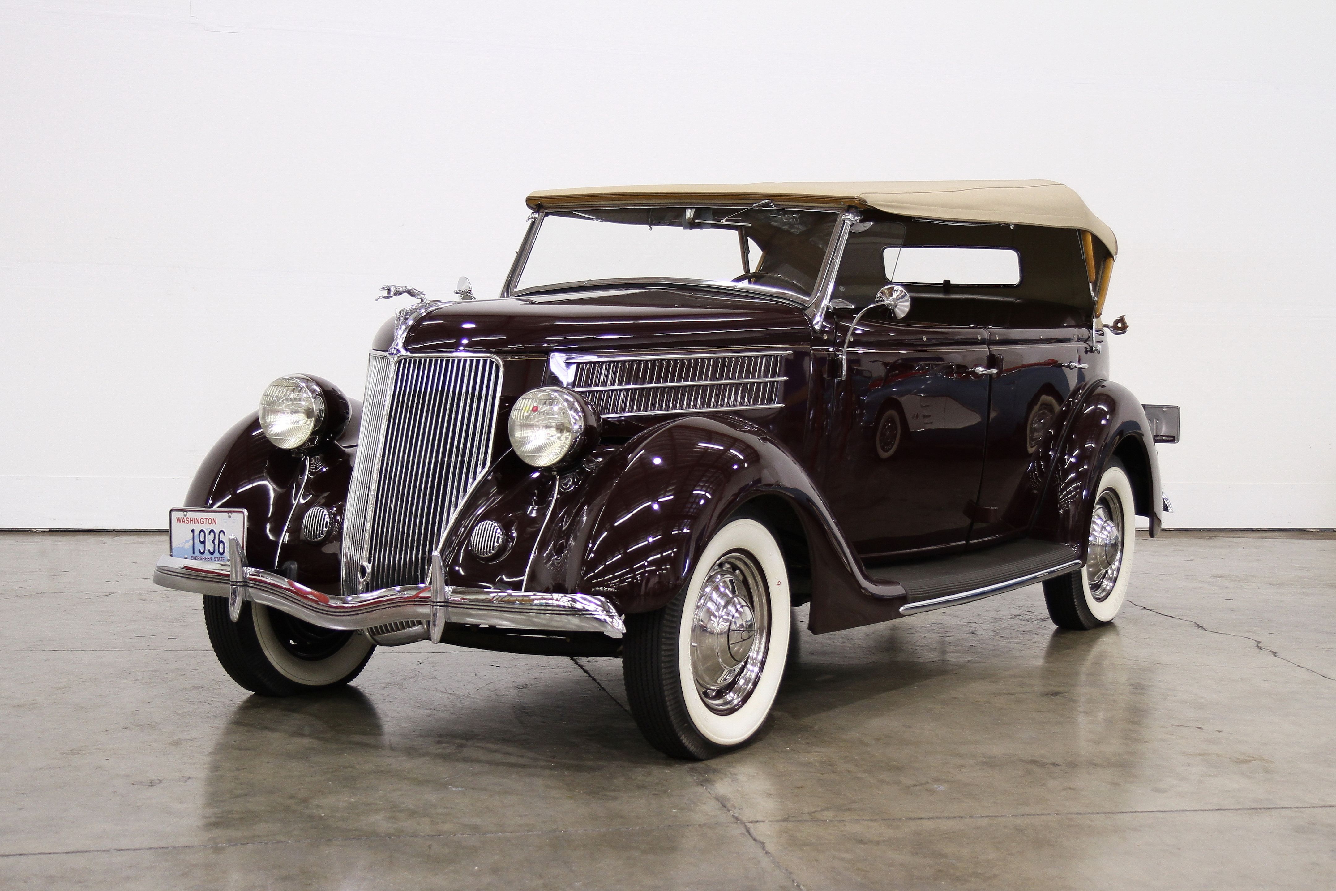 1936 Ford Model 68 De Luxe Phaeton Chassis no. 182470595 - auctions ...