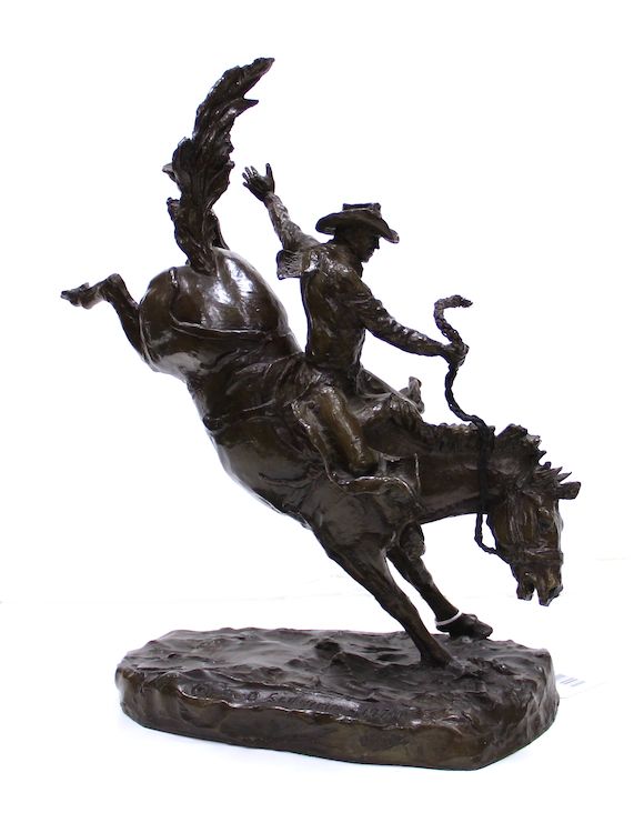 Bonhams : Bob Scriver (American, 1914-1999) Rodeo's classic event ...