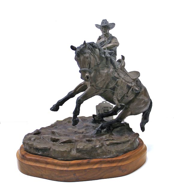 Bonhams : Bruce Contway (American, 20th century) Ambush, 1982 height ...