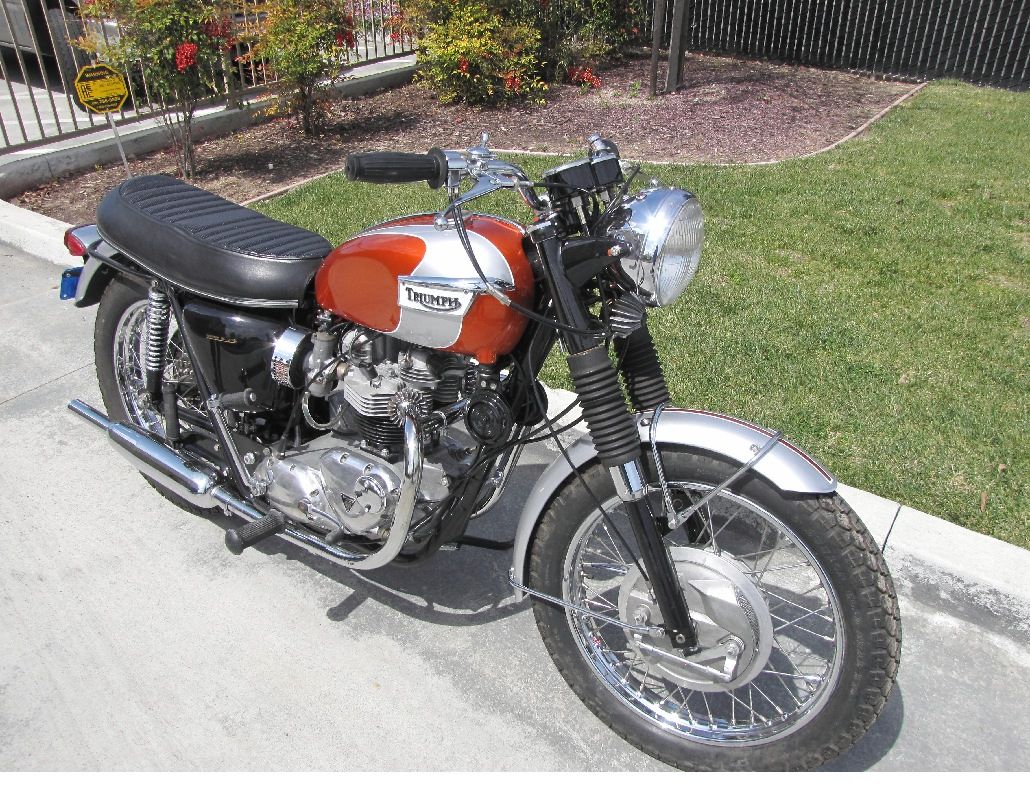 Bonhams Cars : 1969 Triumph Bonneville Frame no. 14845T120R Engine no ...