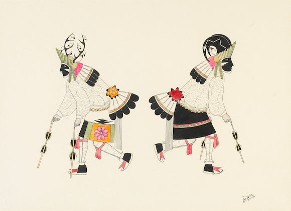 Bonhams : Two Romando Vigil paintings