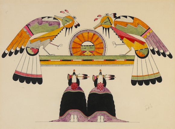 Bonhams : Two Romando Vigil paintings