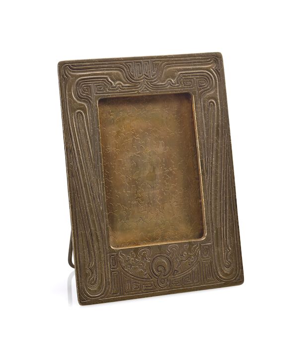 Bonhams : A Tiffany Studios bronze Chinese picture frame 1899-1918