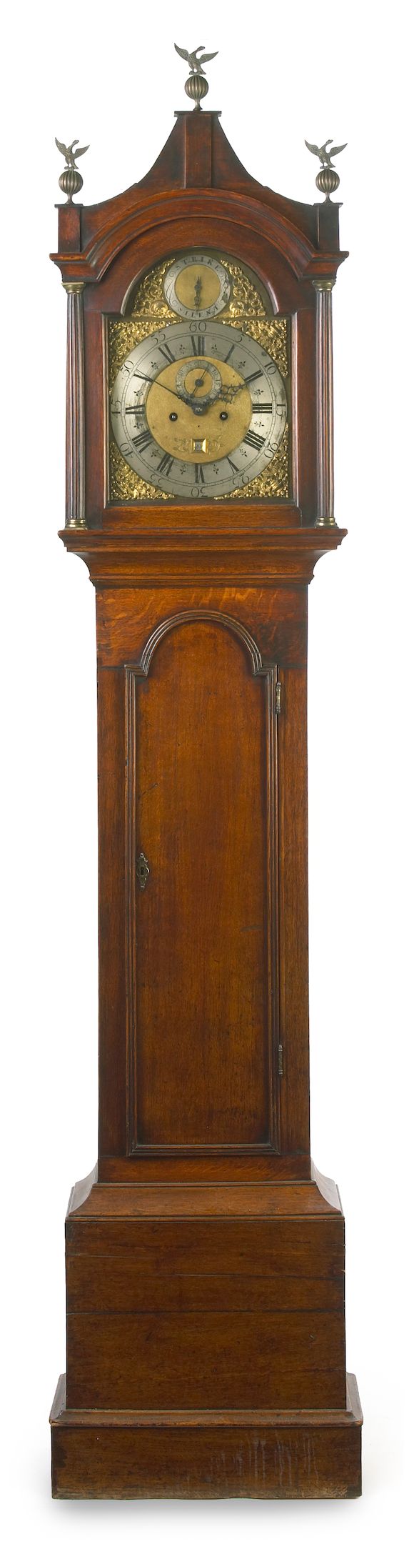 Bonhams : A George III oak and mahogany tallcase clock fourth quarter ...