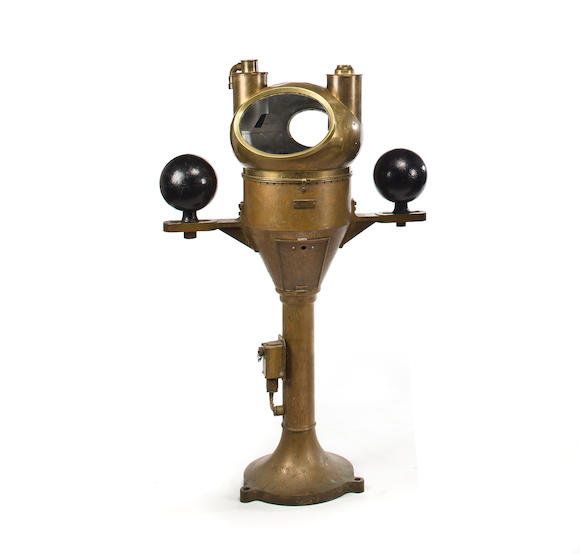 Bonhams A Us Navy Compensating Binnacle Dated 1891 53 X 34 In 1346 X 863 Cm Height X