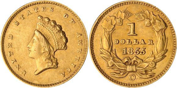 Bonhams : 1855-O G1