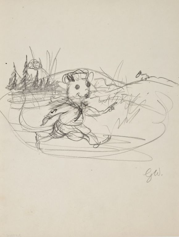 Bonhams : Garth Williams (American, 1912-1996) Two preliminary sketches
