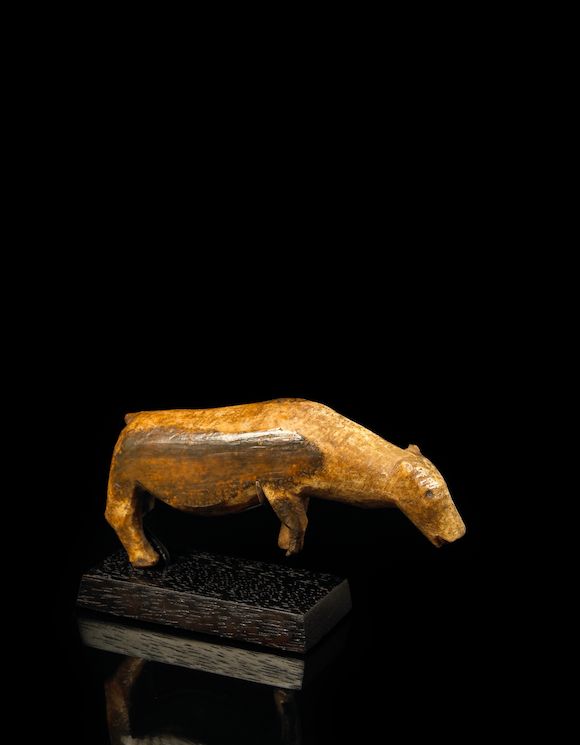 Bonhams : An Eskimo ivory hunting fetish