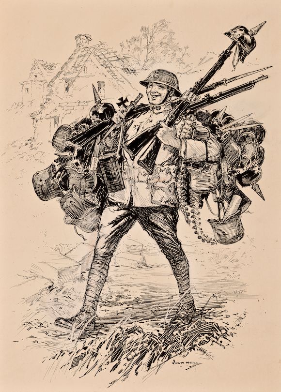 Bonhams : John Rea Neill (American, 1877-1943) The Americans went to ...