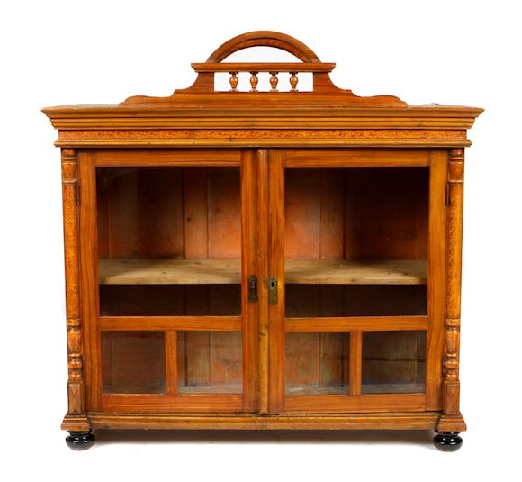 Bonhams : A Continental style mixed wood cabinet