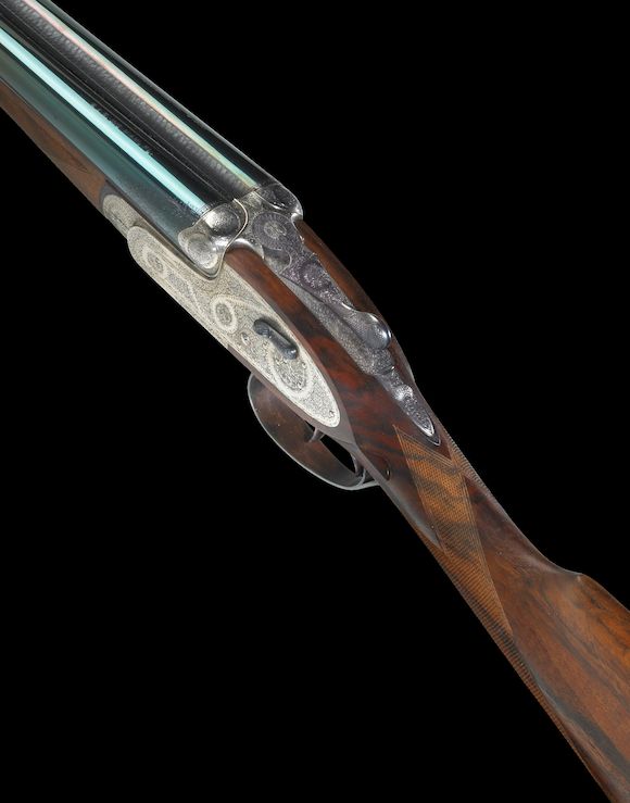 Bonhams : A cased 20 gauge Grulla Armas Royal Grade sidelock ejector ...