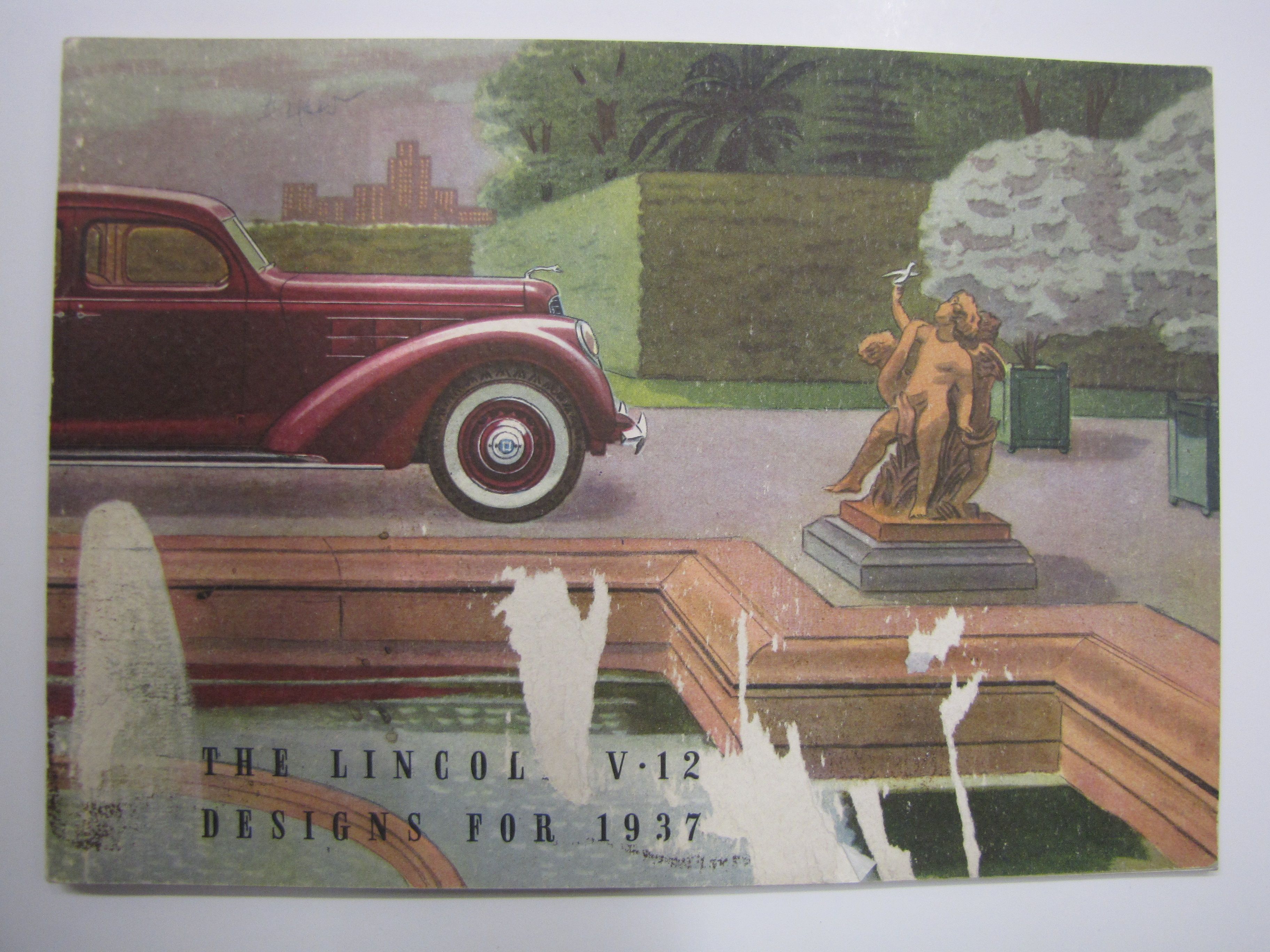 Bonhams Cars : A Lincoln V12 "Designs for 1937" Brochure, 1937,