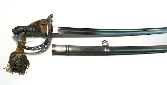 Bonhams : An Austrian Model 1869 cavalry officer's saber