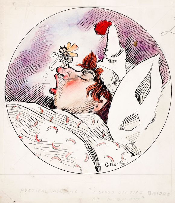 Bonhams : Gustavus (Gus) Dirks (American, 1879-1902) Four cartoons for ...