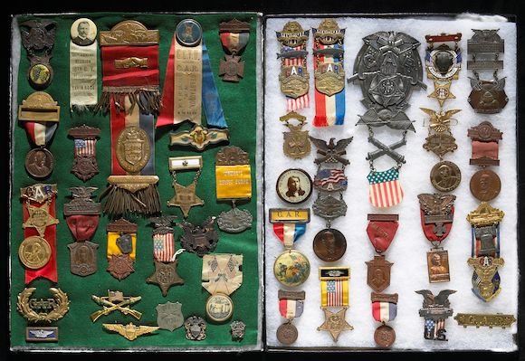 Bonhams : A large lot of GAR memorabilia