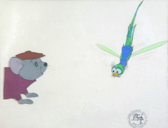 Bonhams : Two Walt Disney celluloids from The Rescuers