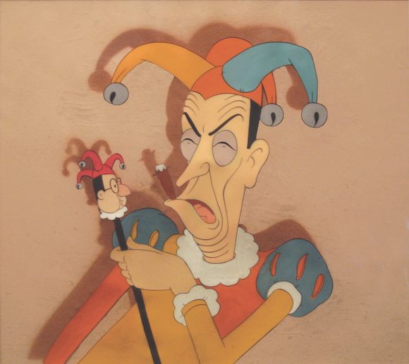 Bonhams : A Walt Disney celluloid and matching animation drawing of Ned ...