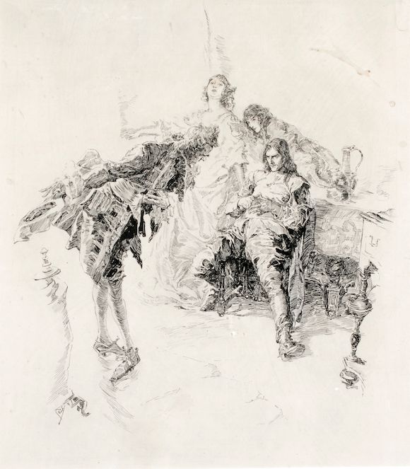 Bonhams : Joseph Clement Coll (American, 1881-1921) "He saluted me with ...