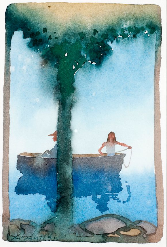 Bonhams : James McMullan (American, born 1926) Summertime, (Matted and ...