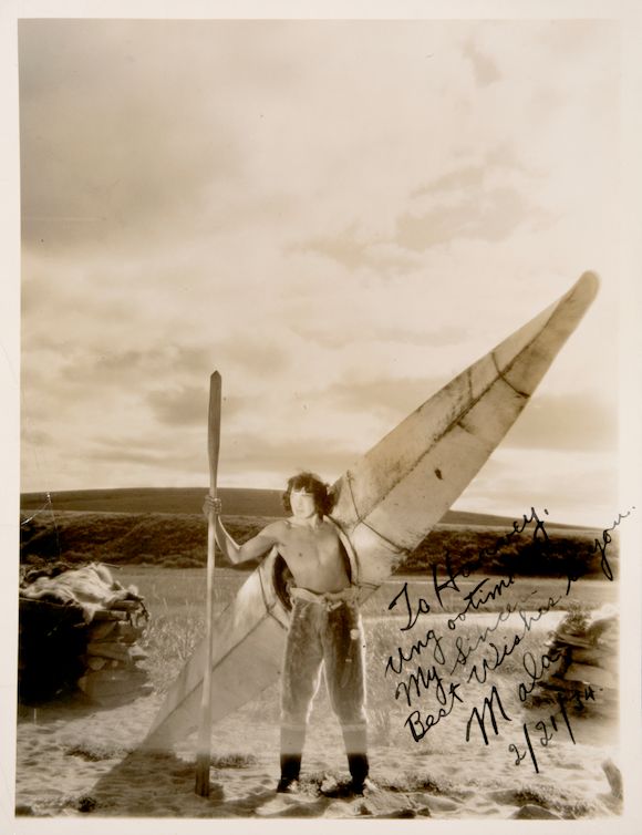 Bonhams : Ray Mala signed photograph
