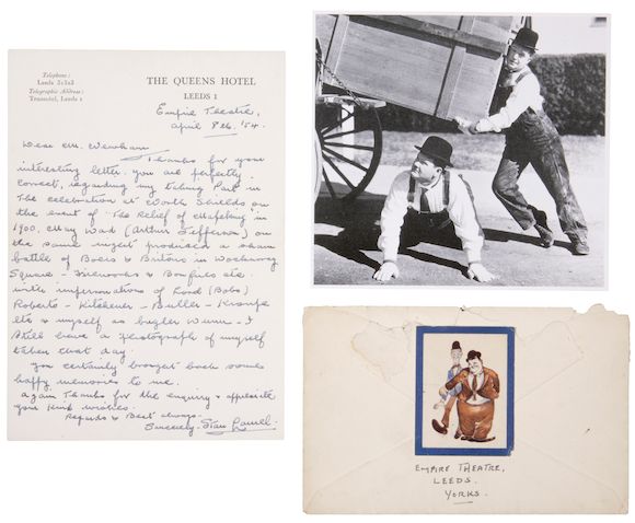 Bonhams : Stan Laurel letter