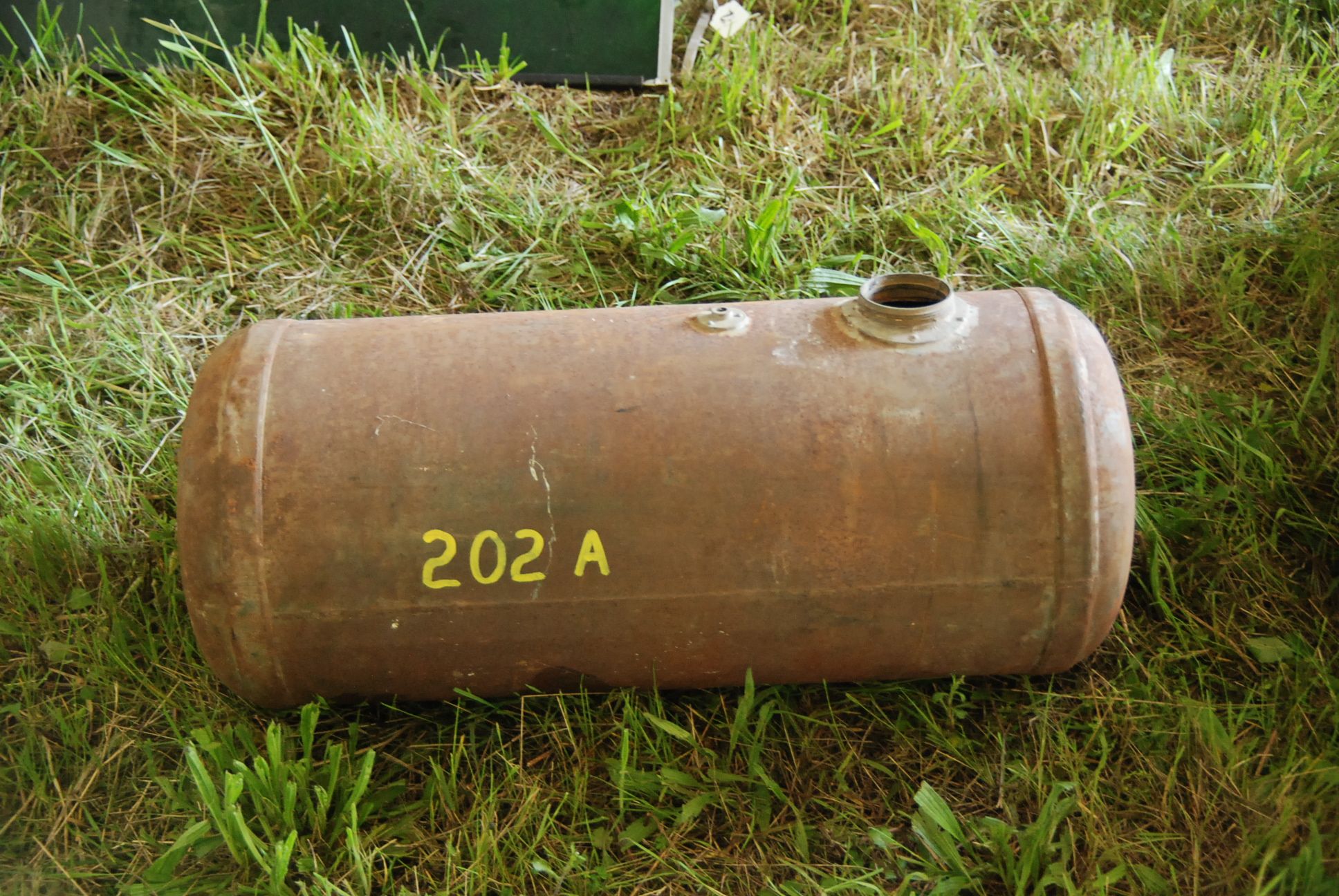 Bonhams Cars : A Large round Speedster fuel tank