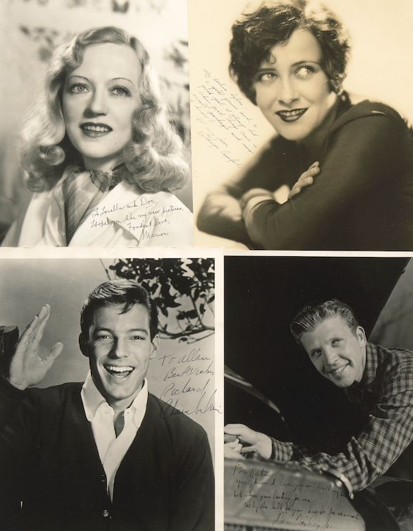 Bonhams : Vintage Hollywood star signed photos