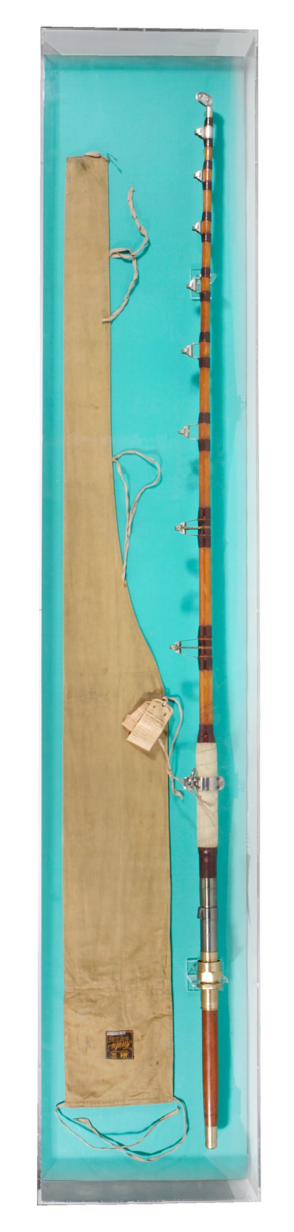 Bonhams : ZANE GREY DEEP SEA FISHING ROD.